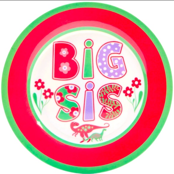 Kitchen | Big Sis Melamine Plate | Poshmark
